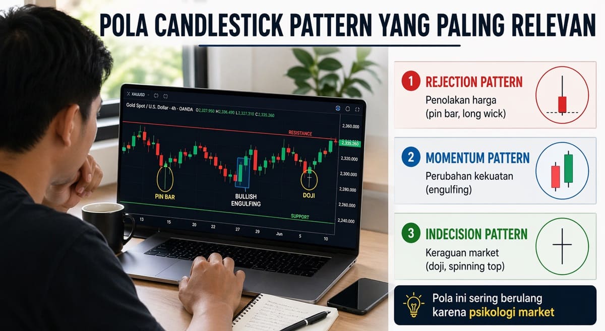 Gak Paham Candlestick Pattern? Fix, Kamu Cuma Sedekah ke Market!